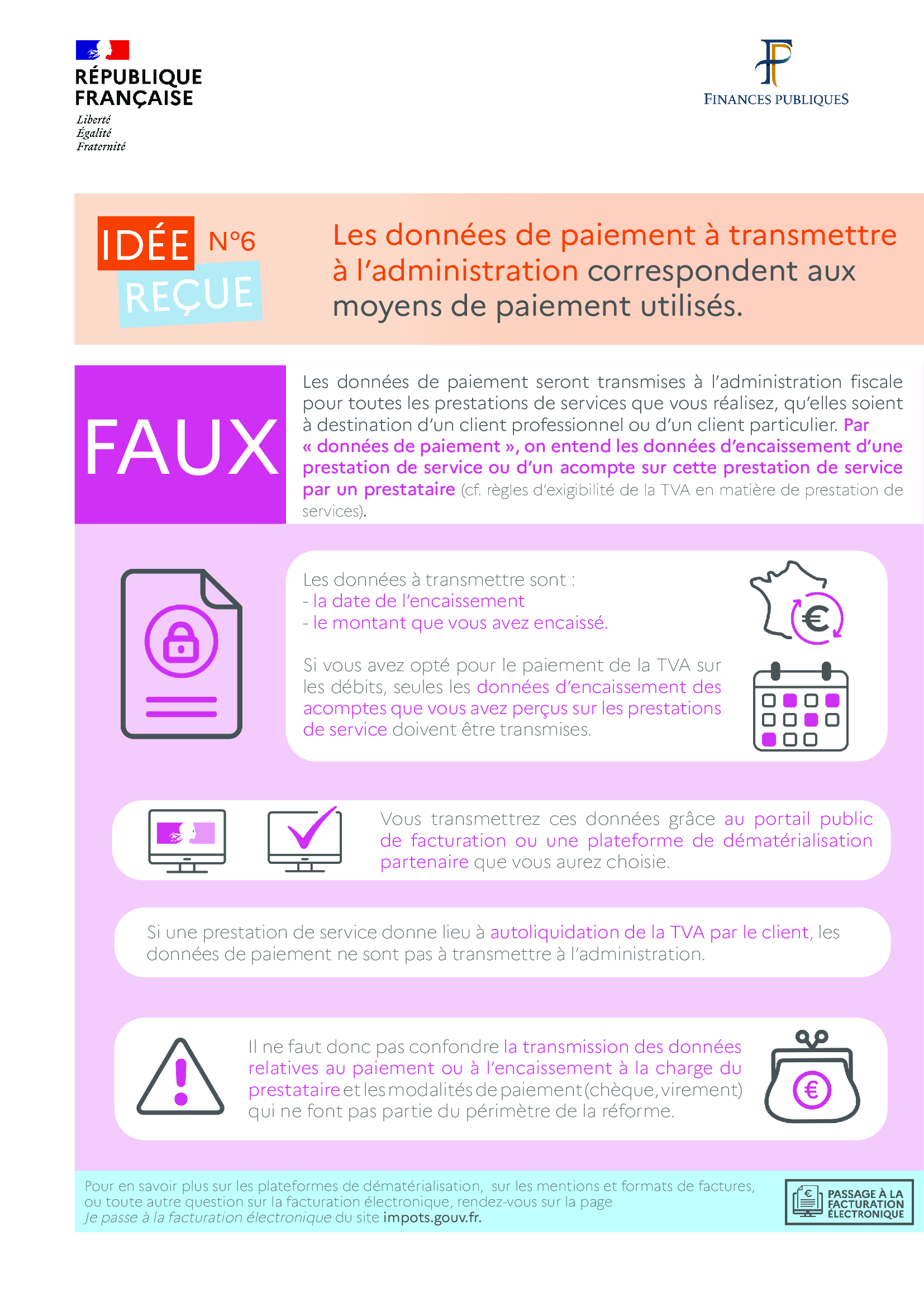 La facture électronique dans le bâtiment - Les idées reçues
